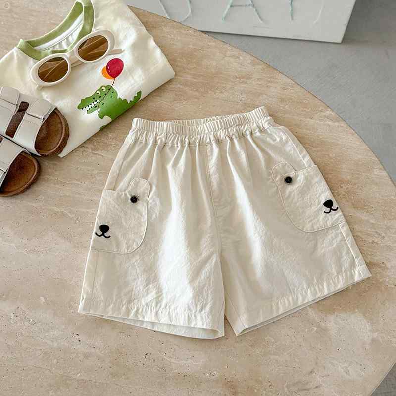 シャツ 子供 半袖 開襟シャツ 薄手 夏物 トップス A類 ベビー 男の子