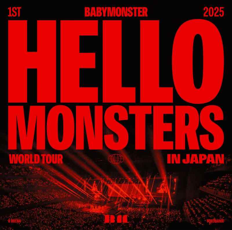 1ST WORLD TOUR IN JAPAN ~2025.04.13 K-ARENA YOKOHAMA~ (通常盤) - BABYMONSTER (特典なし)SRCL-13425