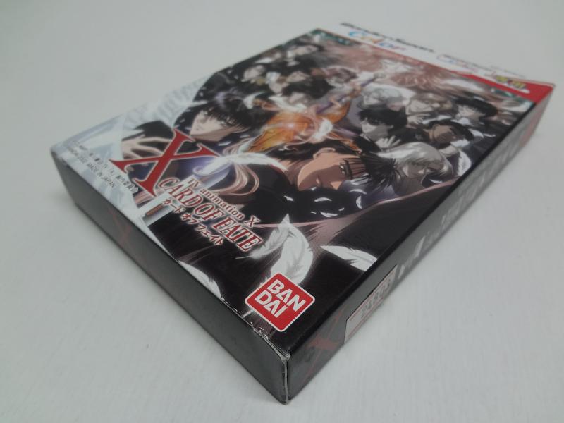 X(エックス) ~カード・オブ・フェイト~ WSC 【ワンダースワン】■ ご購入前に必ずご確認ください ■1. 在庫管理とご注文の確定当店は複数のオンラインモールで在庫を共有しております。在庫の変動： 更新のタイムラグにより、ご注文後に「完...