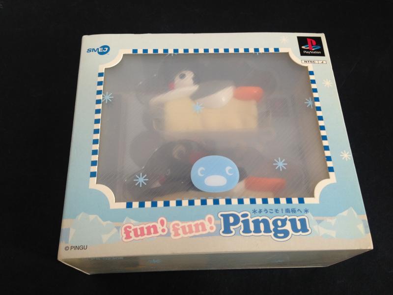 funfun Pingu 初回版～ようこそ南極へ～ピングーのフィギュアが同梱された希少性の高い商品です。