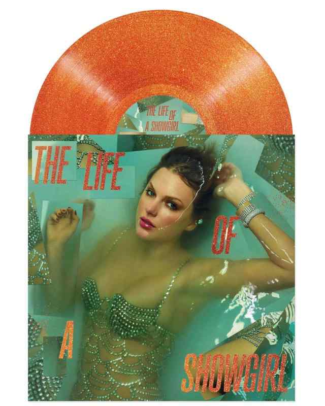 The Life Of A Showgirl (Sweat And Vanilla Perfume) (Portofino Orange Glitter Vinyl) (LP) (Ltd) [Analog]