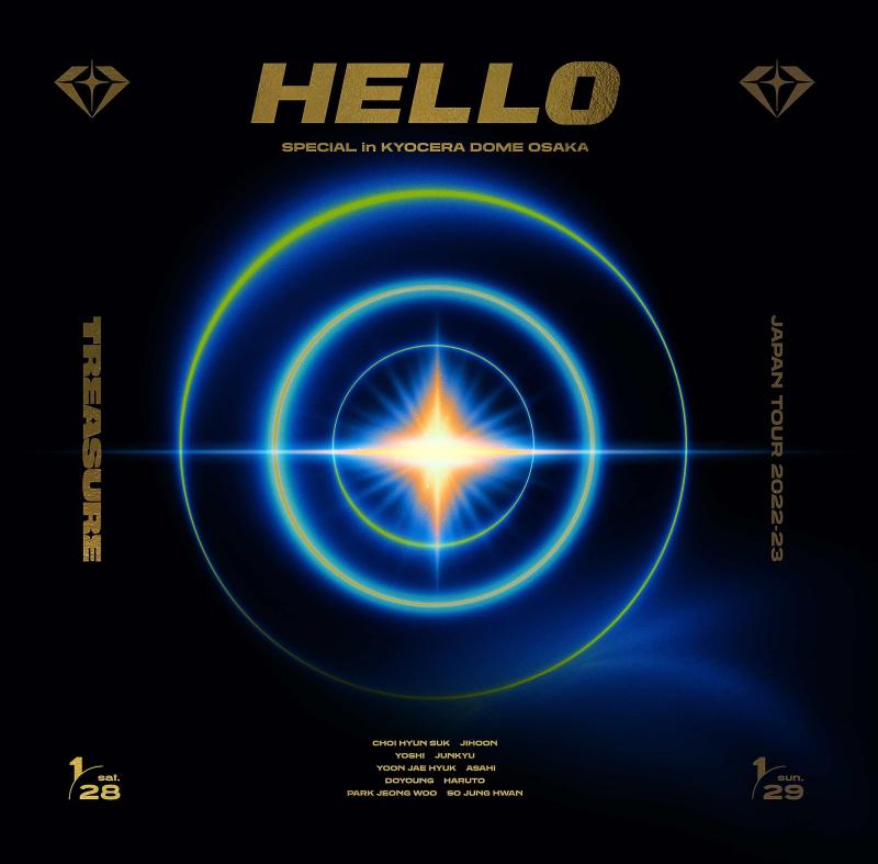 TREASURE JAPAN TOUR 2022-23 ～HELLO～ SPECIAL in KYOCERA DOME OSAKA(初回生産盤)(Blu-ray2枚組（スマプラ対応）) [Blu-ray]2Blu-ray