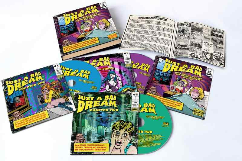 JUST A BAD DREAM ~ SIXTY BRITISH GARAGE AND TRASH NUGGETS 1981-89: 3CD BOXSET
