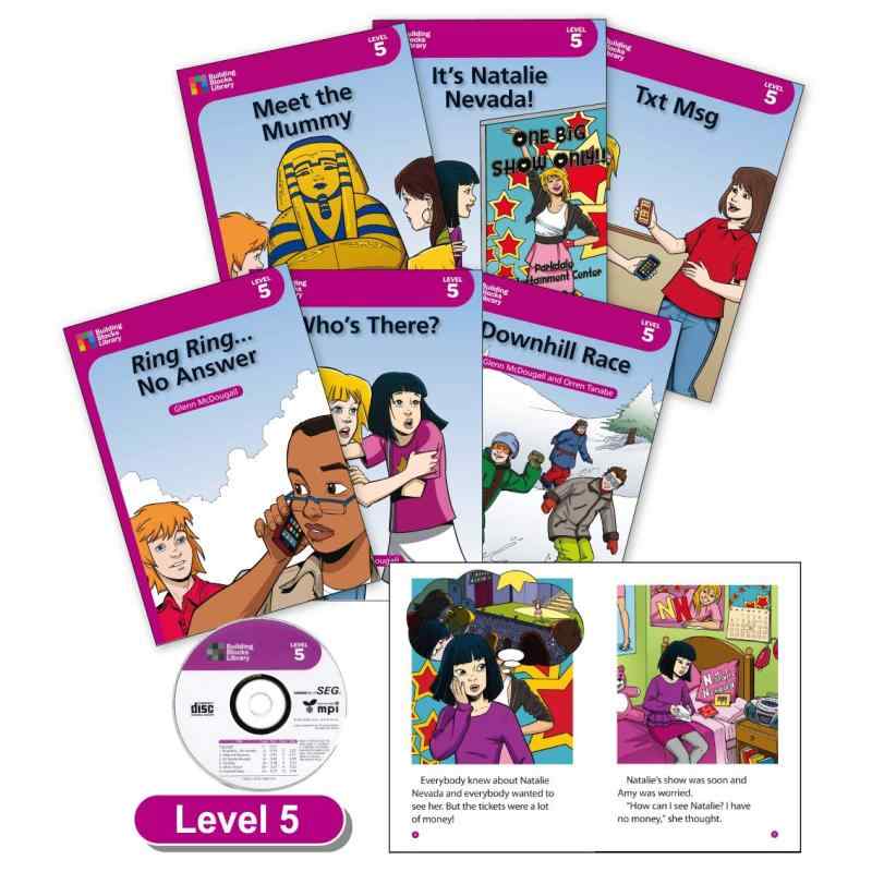 Building Blocks Library Level 5 [12冊セット・CD付き] (BBL)