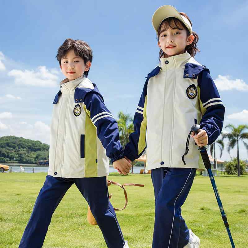 スクールウェア キッズ 秋冬 加厚 防寒 アウター 取り外し可能 子供 幼稚園 保育園 団体服