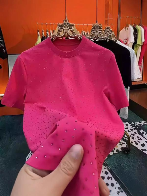 Tシャツ 男女兼用 ゆったり トップス ラウンドネック 半袖 リラックス 普段使い 部屋着・スタイル: 简约・货号: YT・主な素材: 聚酯繊維（ポリエステル）51%-70%・対象者: 青少年・スタイル: プルオーバー・ネックライン: ラウ...