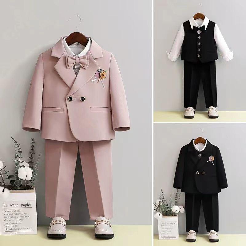 子供用 スーツ セットアップ 男の子 フォーマル 結婚式 発表会 誕生日 七五三 上下セット イングランド風 礼服