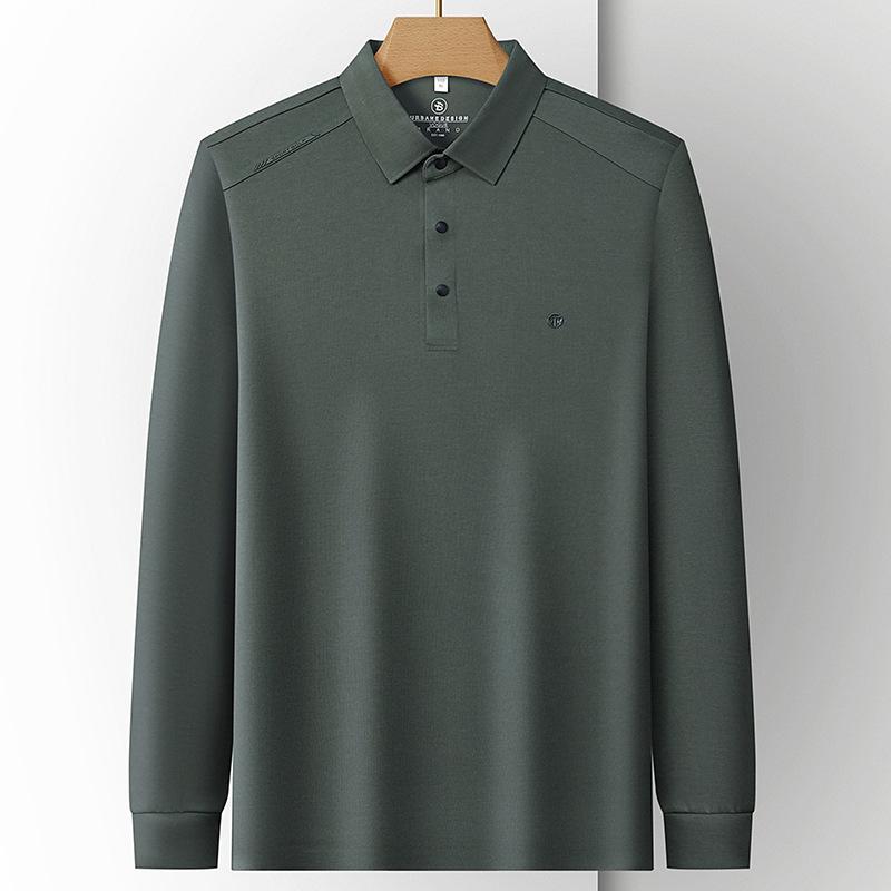 Tシャツ 男性用 大きいサイズ ビジネス カジュアル 長袖 伸縮性