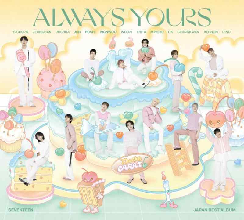 SEVENTEEN JAPAN BEST ALBUM「ALWAYS YOURS」(初回盤C)(2枚組)(PHOTO BOOK付)2CD+PHOTO BOOK