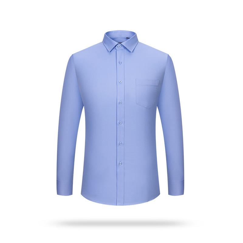 シャツ 男性用 コットン 長袖 ワーク ビジネス 白シャツ カスタム 電気メッキ加工 ロゴ 刺繍 吸湿速乾・生地名: 精梳綿・素材機能: 通気性, 防シワ, イージーケア, 吸湿速乾・生地番手: 80番手・スタイル: ビジネス・種類: カー...