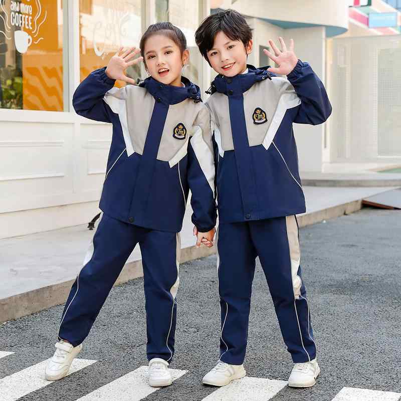 キッズ スクールウェア 上下セット 幼稚園 制服 セットアップ 子供 秋冬 スポーツウェア ジャージ