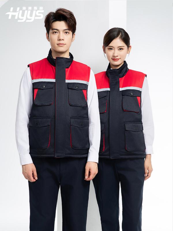 ベスト 男性用 防寒着 ワークウェア 秋冬 保温 防風 多ポケット 反射材 カスタムプリント可能・厚さ: 薄手・スタイル: 軽ビジネス・フィット: ゆったり・生地: 化学繊維混紡・適用場面: 仕事・裏地: 静電気防止・機能: 保温・主な生地...