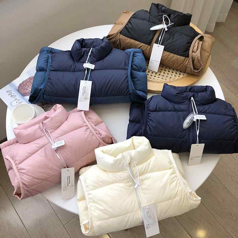 子供服 ダウンベスト 男の子 女の子 軽量 防寒 チョッキ インナーベスト・性別: 男の子・対象年齢: 新生児(0~1歳, 80cm以下)・詰め物: ホワイトダックダウン・スタイル: 韓国版・ダウン含有量: 95%以上・種類: ダウンジャケ...