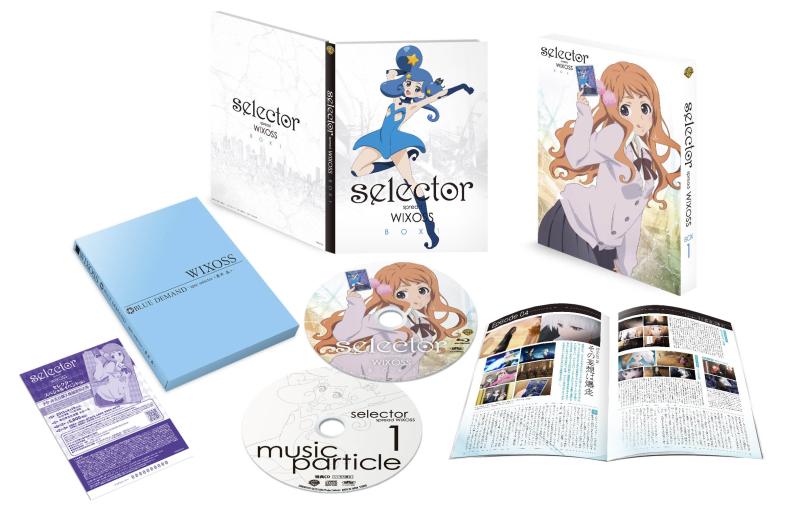 「selector spread WIXOSS」BOX1 (初回版)(ウィクロススターターデッキ付)(イベントチケット優先販売申込券付) [Blu-ray]