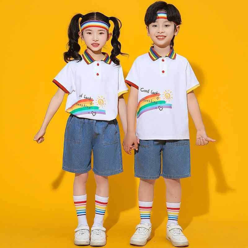 子供用 ダンス衣装 チアリーディング 幼稚園 かわいい 運動会 セットアップ