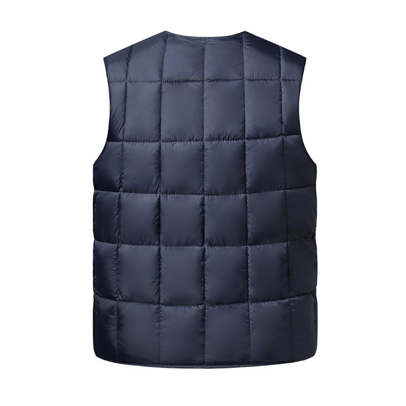 ベスト 男性用 秋冬 加绒 厚手 ダウン コットン 中高年 シニア 暖かい 大きいサイズ 保温 インナー アウター
