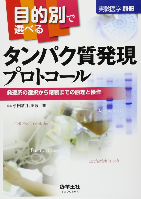 目的別で選べるタンパク質発現プロトコール―発現系の選択から精製までの原理と操作 (実験医学別冊 25)■ ご購入前に必ずご確認ください ■1. 在庫管理とご注文の確定当店は複数のオンラインモールで在庫を共有しております。在庫の変動： 更新の...