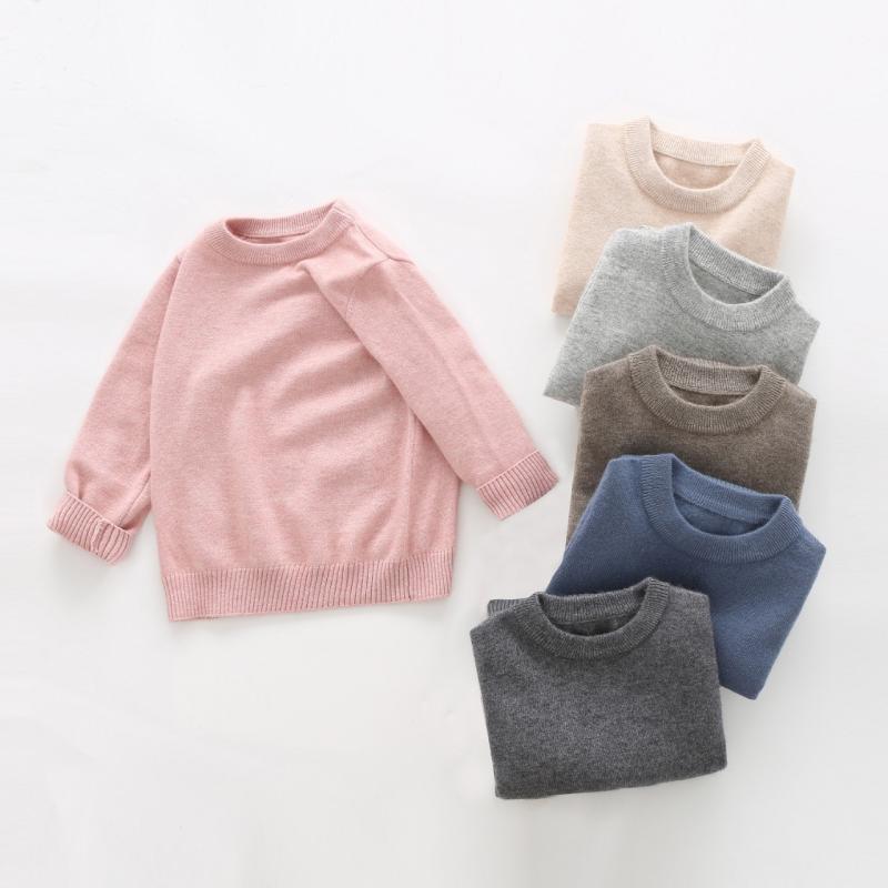 ニット キッズ 子供服 薄手 セーター ピンク 女の子 男の子 ベビー カットソー インナー