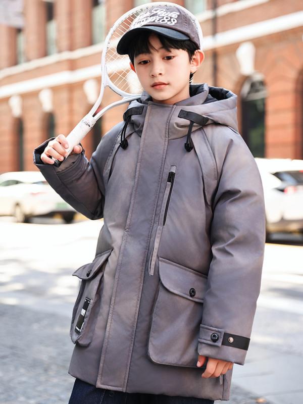 子供服 ダウンジャケット 男の子用 中綿 コート 韓国 厚手 防寒 アウター ボーイズ キッズ 冬