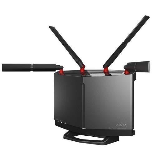 バッファロー WXR-6000AX12S/D [Wi-Fi 6 無線LANルーター 11ax/ac/n/a/g/b 4803+1147Mbps]498125456684パッケージ重量: 2.69 kg