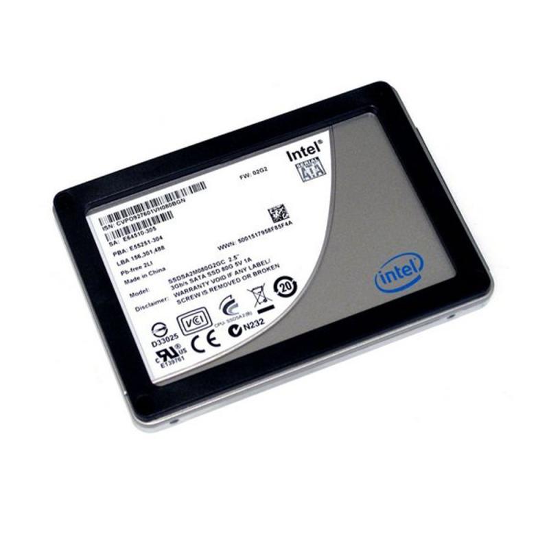 Intel Corporation SSDSA2M080G2GC X25-M 80GB 2.5インチ SSD ソリッドステートドライブ - SATA II SSDSA280GBの高速アクセス可能なストレージスペース。機械部品が動かない。SA...