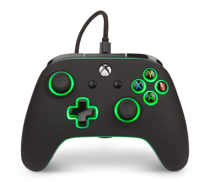 パワーエー　XBOX ONE / PC対象 コントローラー　スペクトラ版　/　PowerA Spectra Enhanced Illuminated Wired Controller for Xbox One / PC