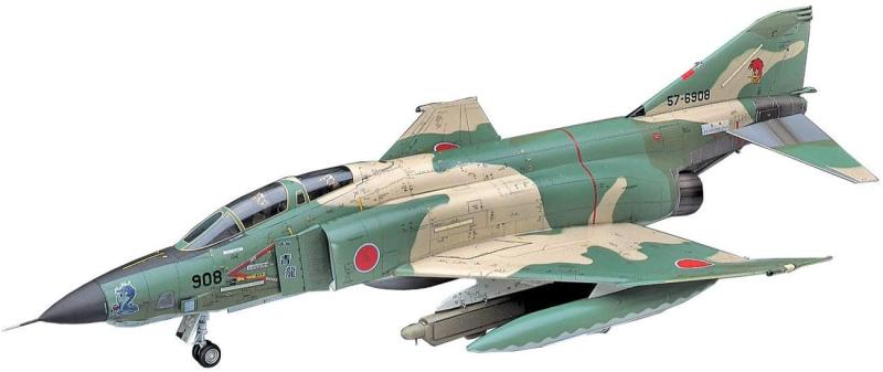 ハセガワ 1/48 航空自衛隊 RF-4E ファントムII プラモデル PT30組み立て、塗装が必要なプラモデル。別途、工具、塗料等が必要。
