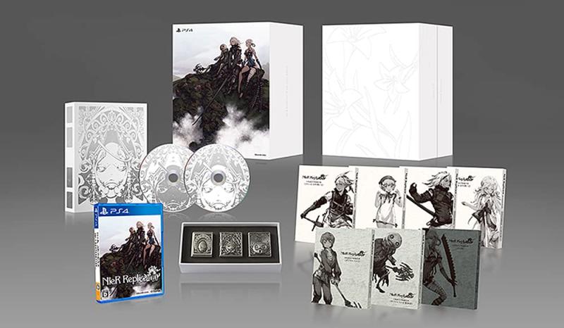 e-store ニーア レプリカント ver.1.22474487139.』版「White Snow Edition オリジナルスチールブックケース付 PS4