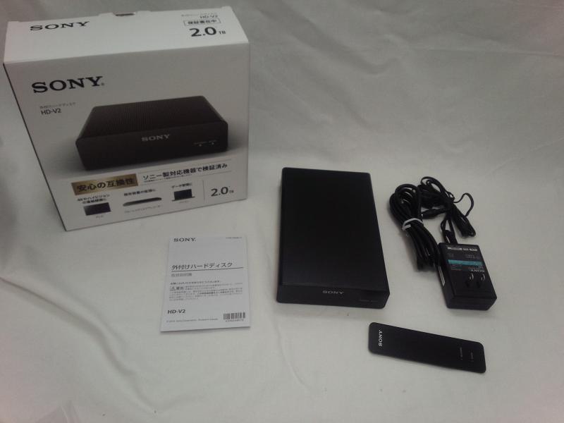 SONY 外付ハードディスクドライブ 2TB USB 3.1 HD-V2 B parent