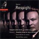 Respighi;Complete.Songs V.1