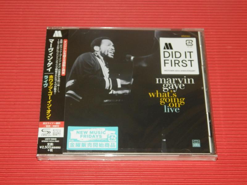 What's Going On (Live 1972) (SHM-CD)■ ご購入前に必ずご確認ください ■1. 在庫管理とご注文の確定当店は複数のオンラインモールで在庫を共有しております。在庫の変動： 更新のタイムラグにより、ご...