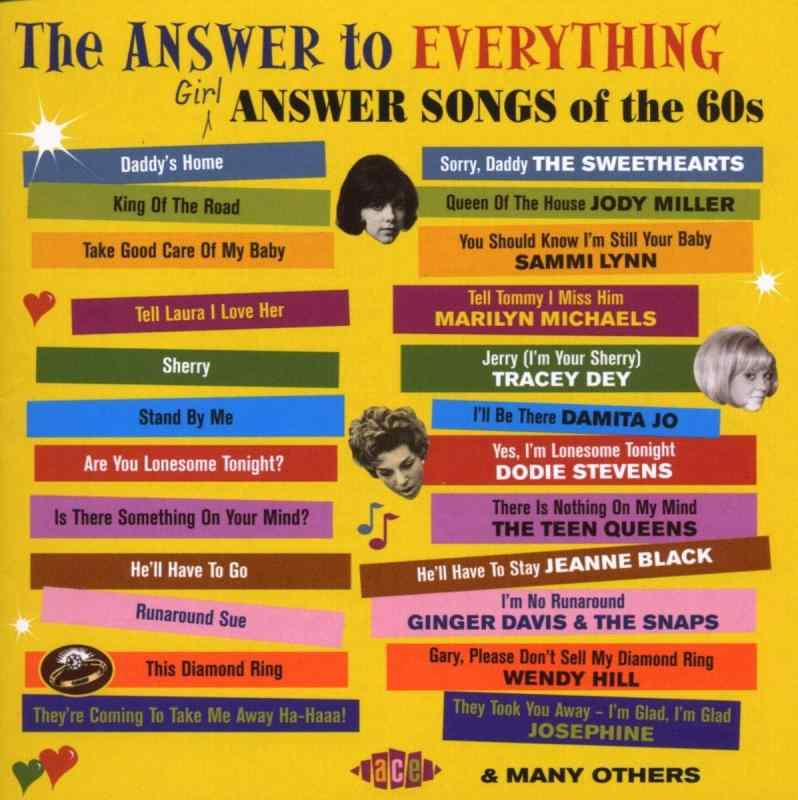 The Answer To Everything ~ Girl Answer Songs Of The 60's■ ご購入前に必ずご確認ください ■1. 在庫管理とご注文の確定当店は複数のオンラインモールで在庫を共有しております。在庫の変動...