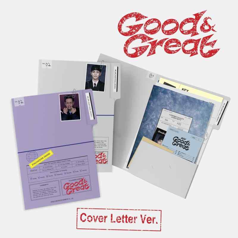 KEY 2nd Mini 'Good &amp; Great (Cover Letter Ver.)'(韓国盤）IMPORT■ ご購入前に必ずご確認ください ■1. 在庫管理とご注文の確定当店は複数のオンラインモールで在庫を共有しております...
