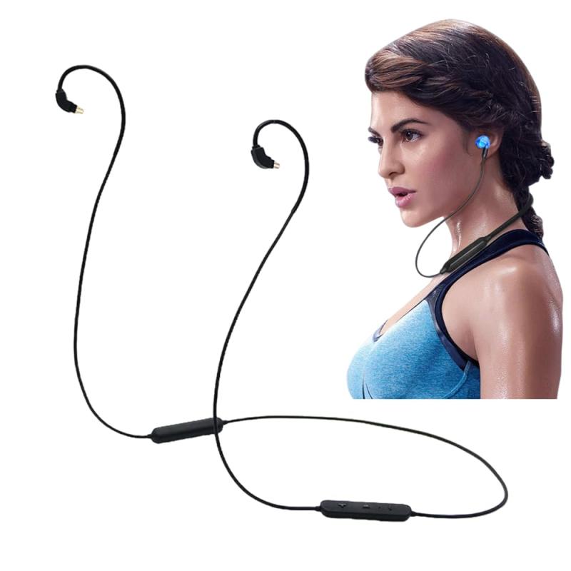 Bluetoothヘッドフォンケーブル ワイヤレスMMCXアダプターケーブル Se215 Se315 Se425 Se535 Se846用 BASN MassingerシリーズおよびMMCXコネクタを搭載したUe900イヤホン用シームレスな...
