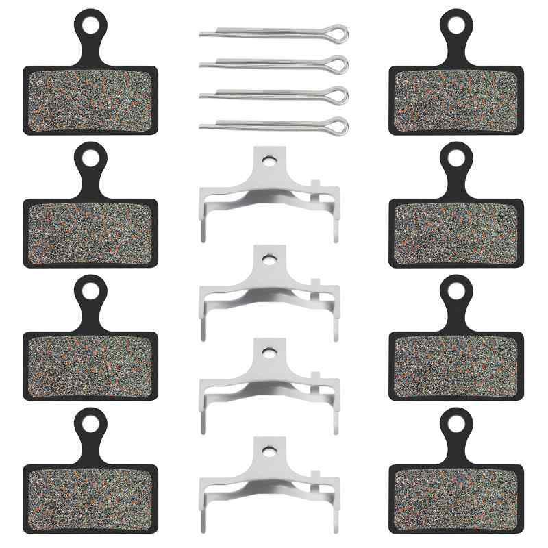 AHL ディスクブレーキパッド シマノ M985 M988 M785 M666 M615 S700 CX77 R515 R517 (4ペア)製品サイズ:長さ31.8mm 高さ29.4mm 幅4mm 押えバネ付ブレーキ効果はとても明確で、天候...