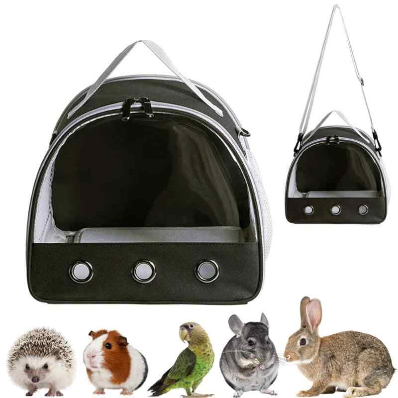 IYOIYA 小動物 キャリーバッグ Lサイズ うさぎ モルモット ハリネズミ 病院 移動 お出かけ キャリー バッグ チンチラ インコ 持ち運び ショルダーバッグコンパクトで中は広々とした、うさぎにやさしい快適キャリーバッグ小動物と一緒に...