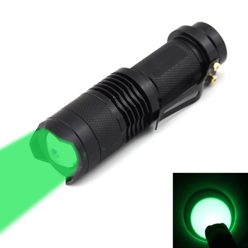 WindFire 赤ライト 赤色懐中電灯 Q5 LED ハンディライト ズーム機能付き 3モード ハンチング 軽量 小型 蜂の飼育夜 釣り 天文学 天体観測 夜間の撮影 狩猟 (赤色光)観察者のために設計されています: この赤いライト懐中電...
