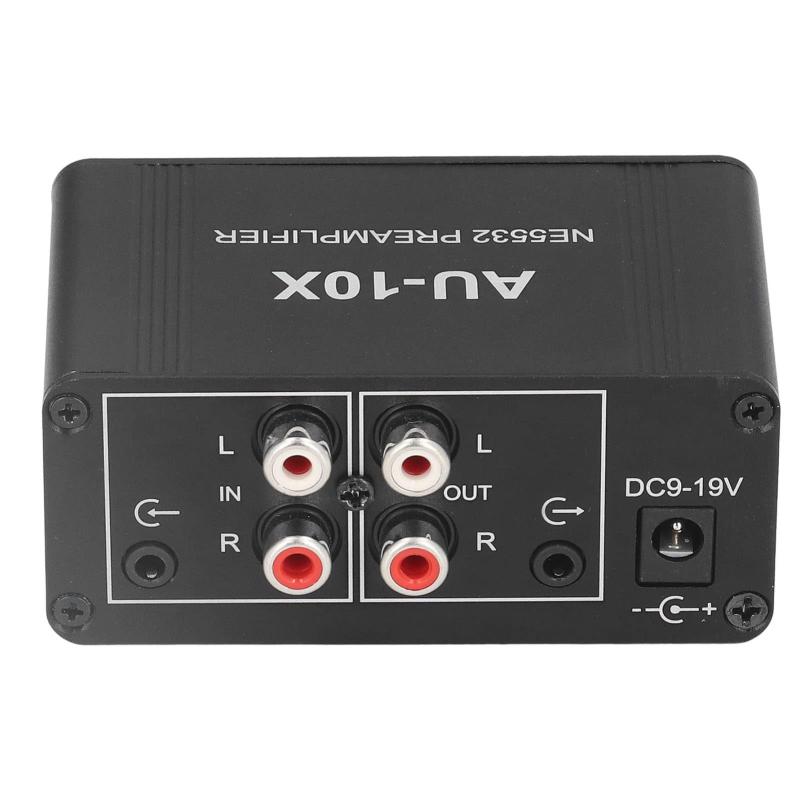 ヘッドフォンアンプ NE5532 20Dbステレオサウンドシグナルフォノプリアンプ 3.5MMヘッドフォン入力出力 家庭用ステレオシステム【ユニークなデザイン】ユニークな電源スイッチボタンのデザインはとても使いやすいです。 3.5mmヘッド...