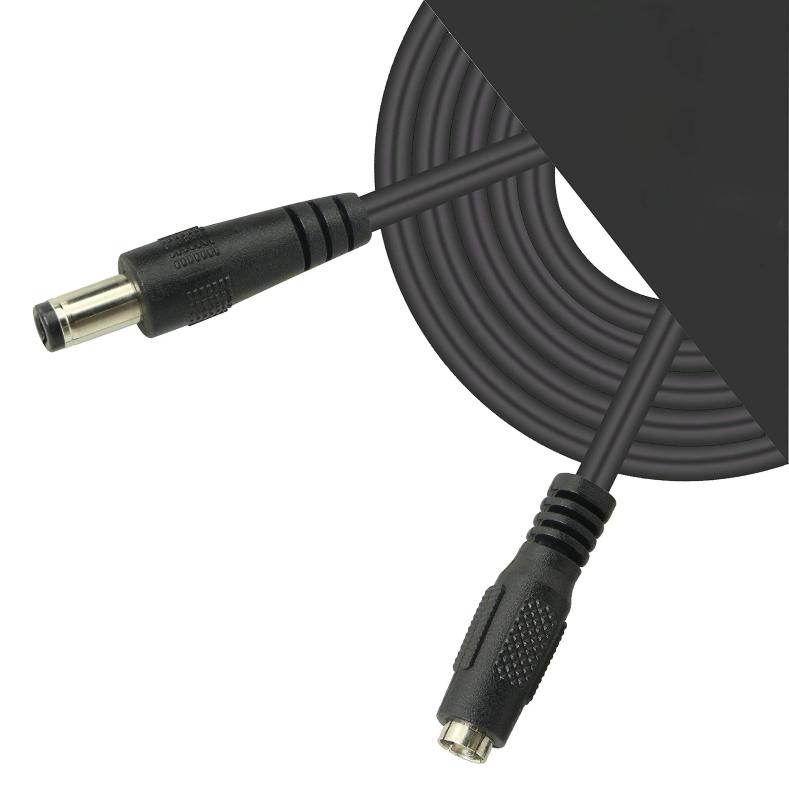 CERRXIAN 2.5mm x 5.5mm DCプラグ延長ケーブルDC延長ケーブルコード、オス - メス2.5mm x 5.5mmコネクタDC電、CCTVカメラ、プリンター、LEDランプ、サイネージ、センサーなどの電子機器をセットアップ