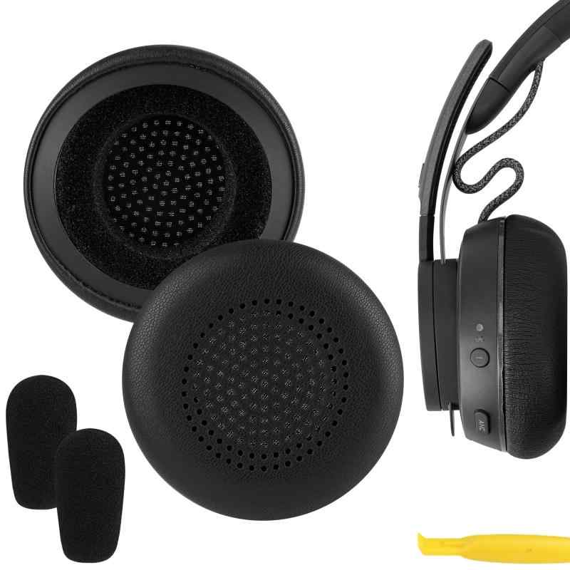 Geekria イヤーパッド QuickFit 互換性 パッド ロジクール Logitech Zone Wireless/Zone 300/Zone 301/Zone 305ヘッドホンに対応 パッド イヤー/イヤーカップ (プロテインレザー...