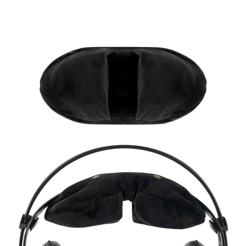 Geekria カバー 互換性 ベルベットヘッドバンドカバーアーカーゲーAKG K701, ソニー SONY MDR-7506, グラド GRADO R60x, AUNE AR5000, ハイファイマン HIFIMAN Arya, ゼンハイ...