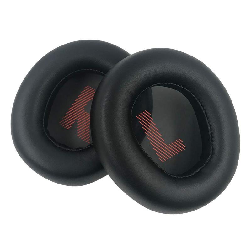 Chic Tuant イヤーパッド for JBL QUANTUM 600 ゲーミングヘッドセット/JBLQUANTUM600BLK に対応 交換用 ヘッドホンパッド イヤークッション メモリーフォーム (ブラック)【対応機種】 For J...