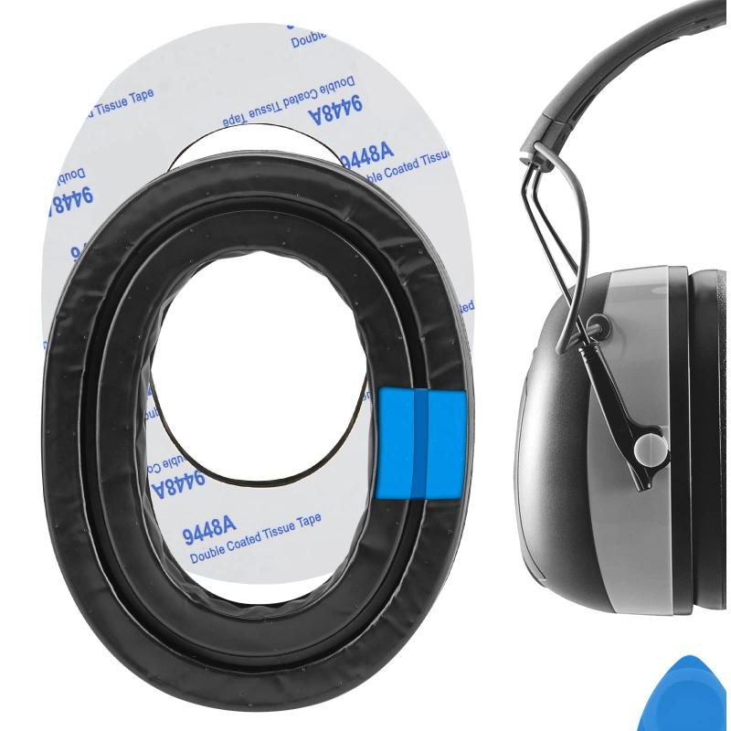 Geekria イヤーパッド Sport 互換性 パッド 3M WorkTunes Connect Peltor Sport Bull's Eye Ultimate Tactical 300 500 3M Pro-Grade ヘッドホンに対...
