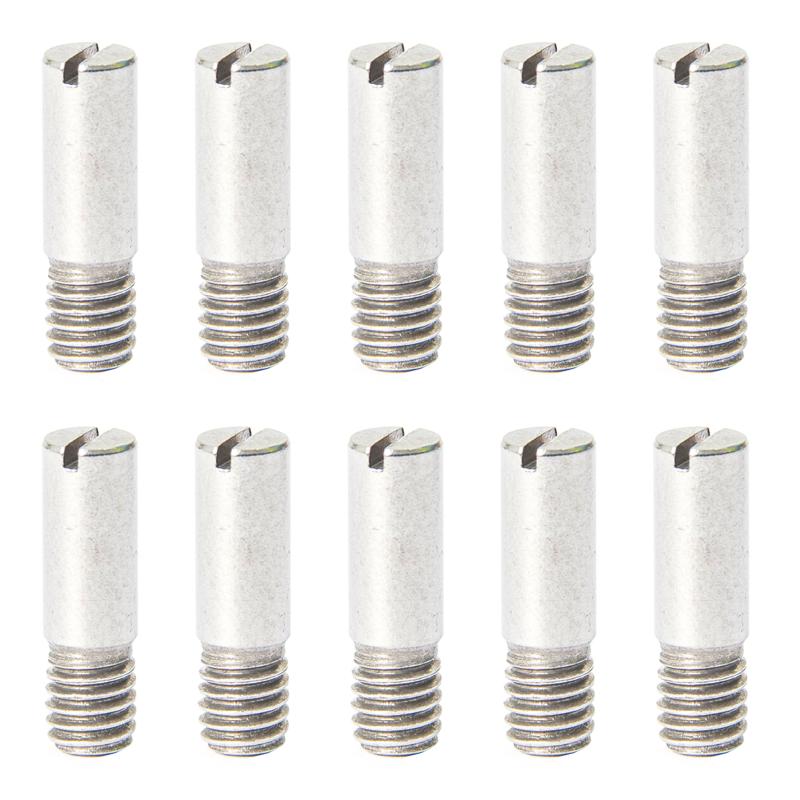 棚ダボ M6 ネジ式 M6×20mm 10個 304ステンレス 棚受け スロット付き 棚受け金具 キッチンキャビネット クローゼット用 DIY 固定サポートサイズ - M6×20mm×5mm ，304ステンレス鋼で、丈夫で優れた耐摩耗性があ...