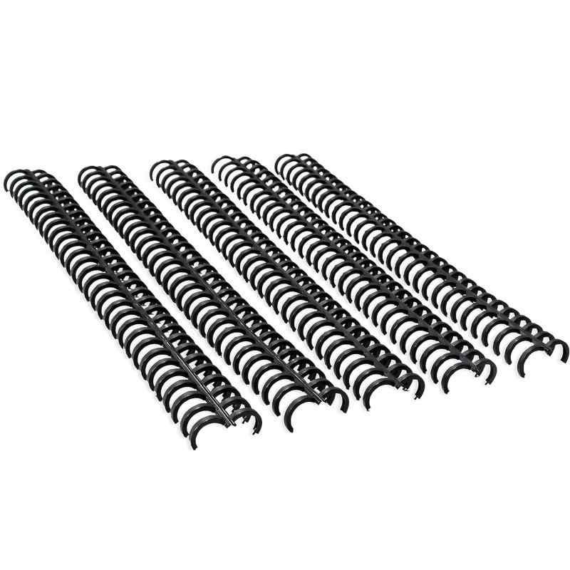 RAYSOONER CB10131630-BK 製本リング A4/30穴 穴径10mm13mm16mm 製本容量20-120枚