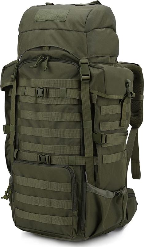 [Mardingtop] キャンプリュック 70L 大容量 ミリタリーバックパック S/M/L調節 ソロキャンプ 登山ザック タクティカルバッグ 大型 アウトドア 軍用 サバゲー【仕様】容量：70リットル。L30xW22xH84cm、600...