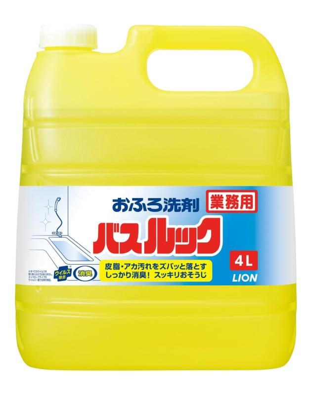 【業務用 大容量】 バスルック 4L 浴室用洗剤 浴室洗剤 お風呂 洗剤 掃除 お風呂掃除
