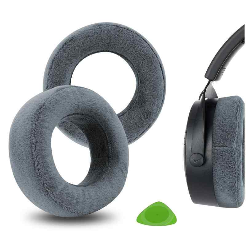 Geekria イヤーパッド Comfort 特厚 互換性 パッド ベイヤーダイナミック Beyerdynamics DT 700PROX/ 900 PROX X ヘッドホンに対応 パッド イヤー/イヤーカップ (ベロア/グレー)高品質のメ...