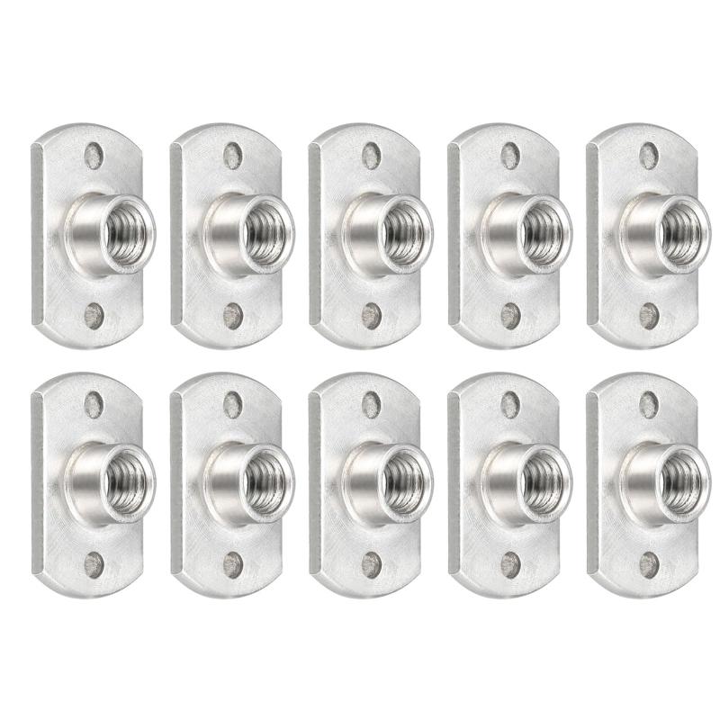 METALLIXITY スポット溶接ナット（M6）10個セット 炭素鋼製ダブルタブファスナーナット - 建築産業用[1]: 適用範囲 - このファスナーナットは、機械産業、家具修理、船舶用途、設備、金属棚、家庭用および商業用家電製品などに使...