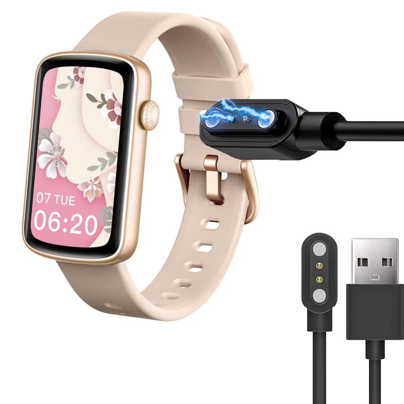 Lamshaw for SHANG WINGスマートウォッチ ケーブル, USB 磁気充電ケーブル 磁気吸着 1メートル 対応 SHANG WING LYNN2 1.47インチ スマートウォッチ👉【ご注意 】商品不具合の場合...